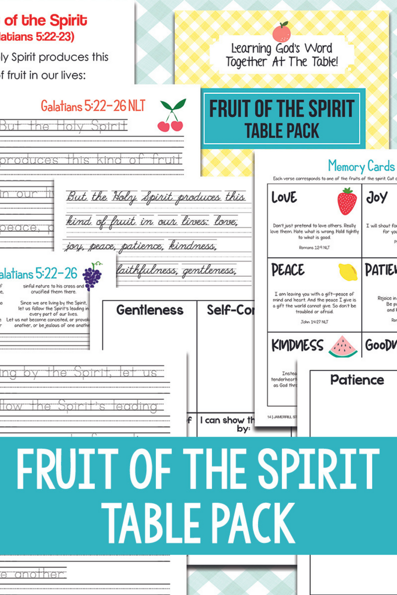 Nine Pack Bible Printables Bundle {187 pages} – Jamerrill Stewart ...