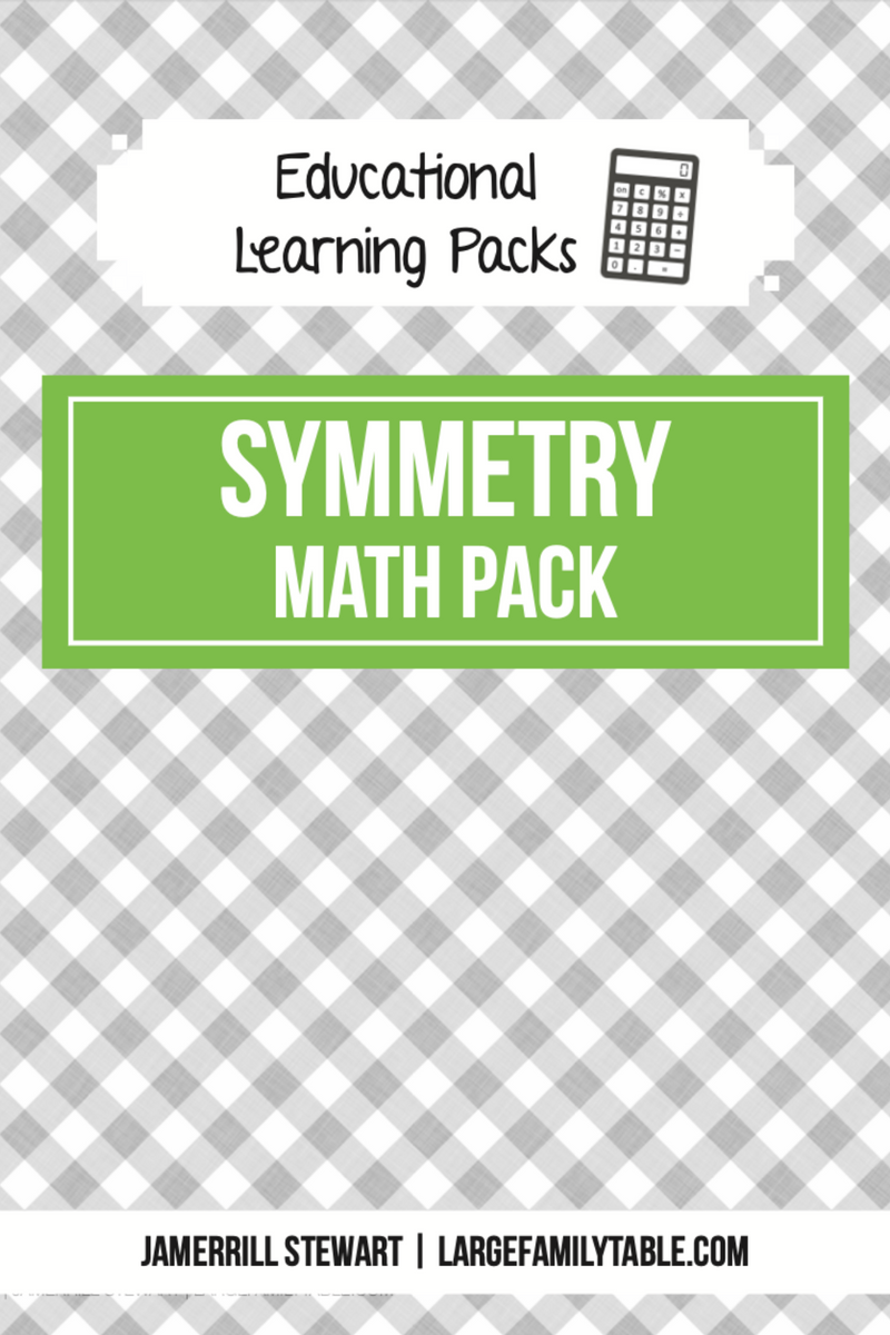 Symmetry Table Pack {11 pages} – Jamerrill Stewart, Large Family Table ...